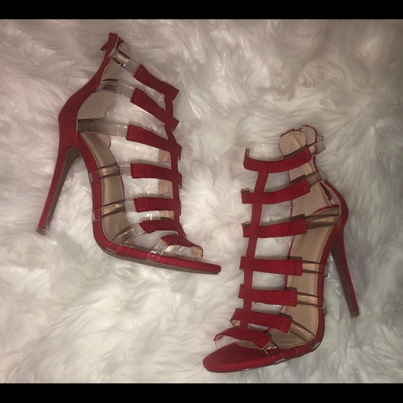 Wild Diva | Shoes | Red Heels 35 Inch Heel | Poshmark